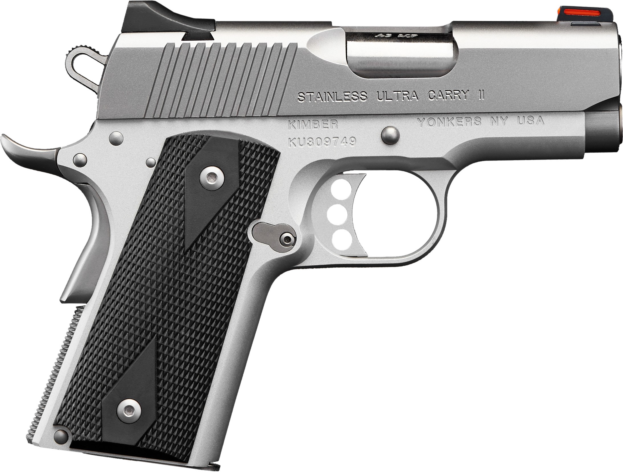 KIMBER STAINLESS ULTRA CARRY II 45ACP - Semi Auto Pistols at GunBroker ...