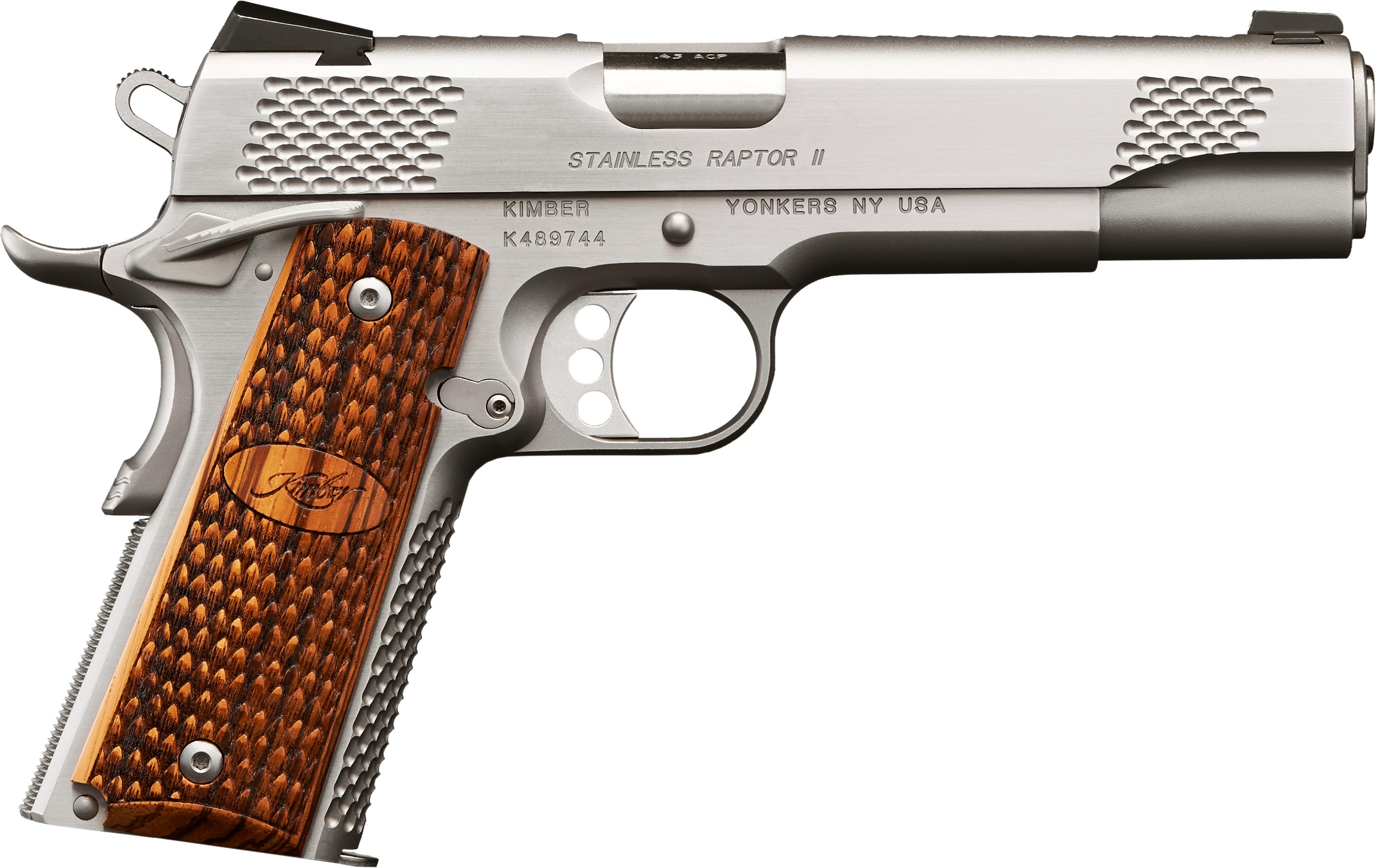 KIMBER STAINLESS RAPTOR II 10MM 5in. - Semi Auto Pistols at GunBroker ...