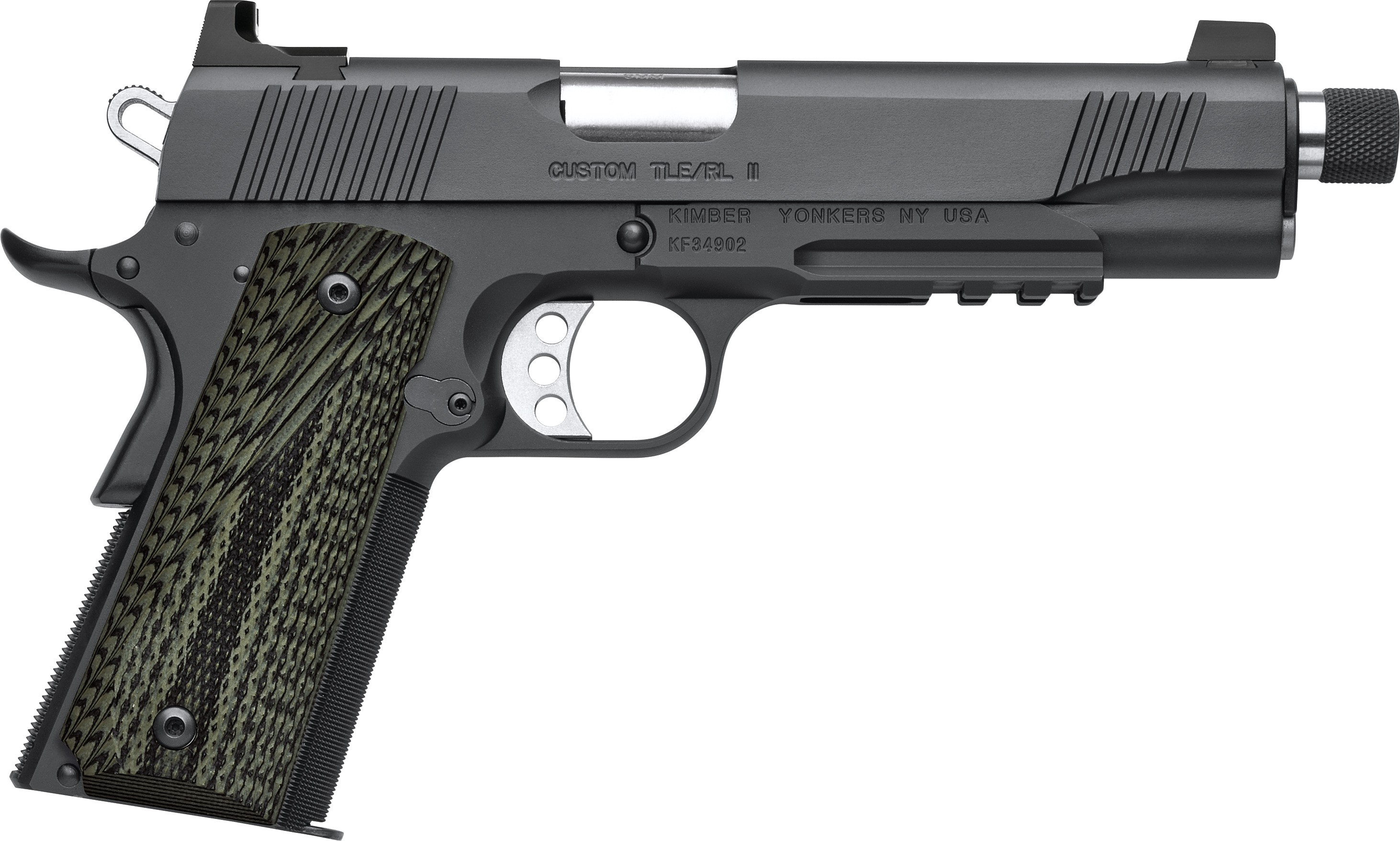 KIMBER CUSTOM TLE/RL II 45ACP 5.5in. TB - Semi Auto Pistols at ...