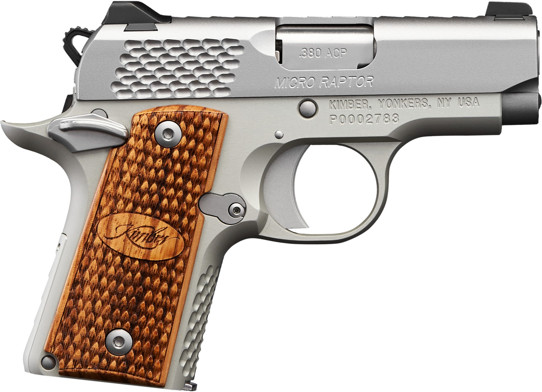 KIMBER MICRO RAPTOR 380ACP 2.75in. SS - Semi Auto Pistols at GunBroker ...