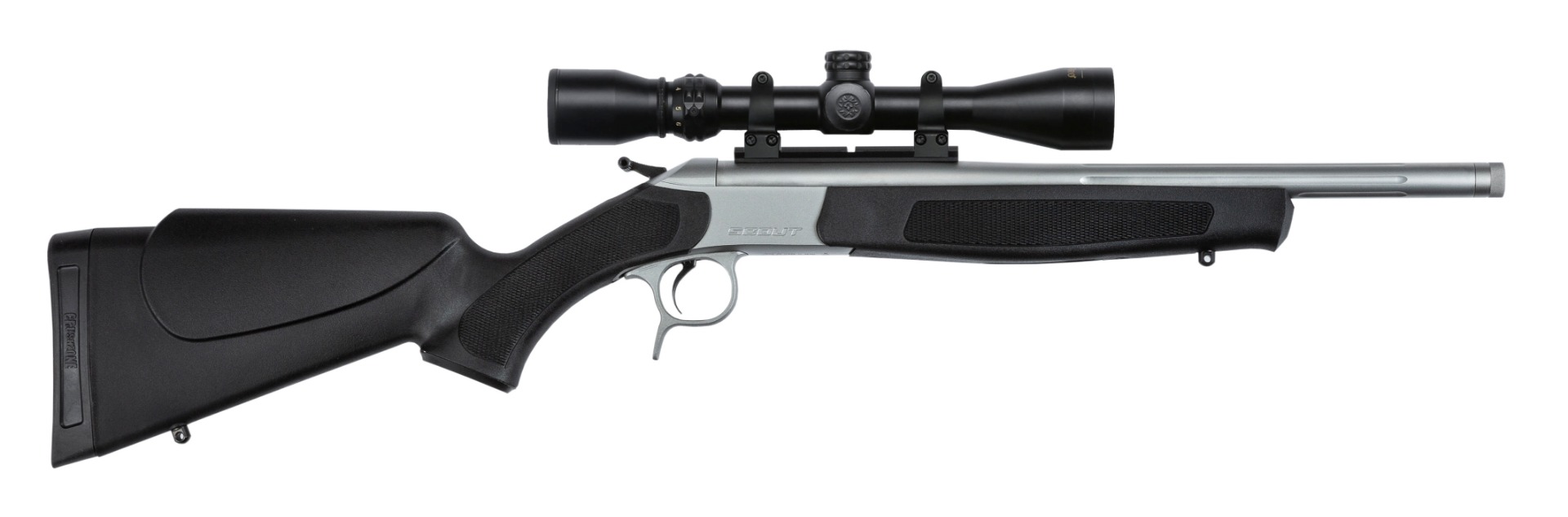 CVA CR4818SSC Scout V2 Compact 300 AAC Blackout 16.5" Matte Stainless ...