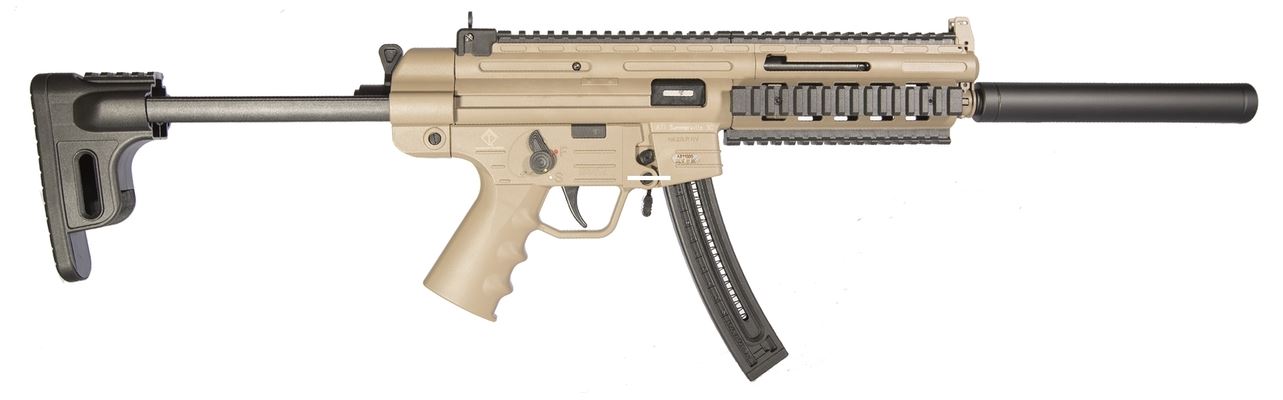 AMERICAN TACTICAL INC GSG-16 CARB 22LR TAN 22+1 16in. - Semi Auto ...