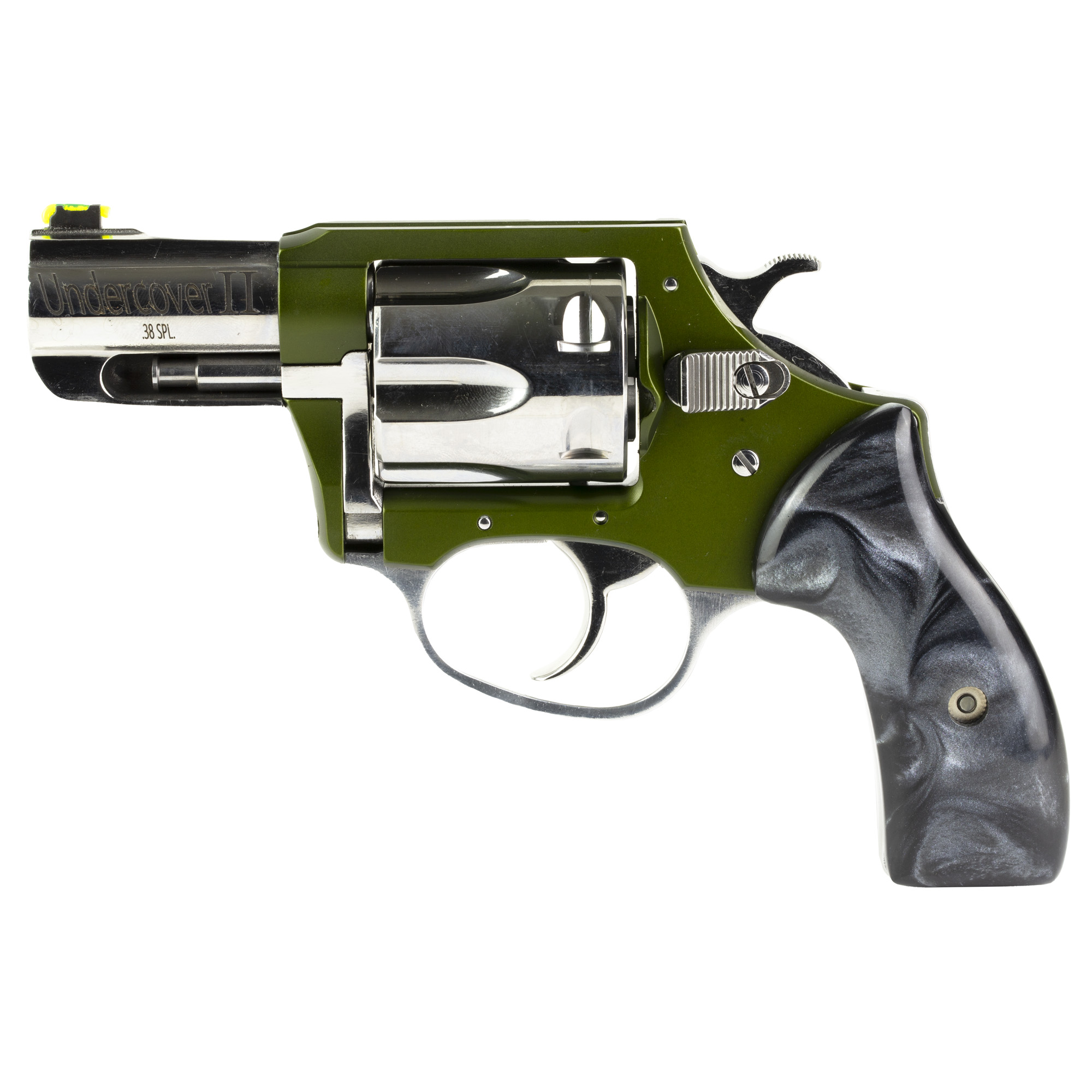 CHARTER ARMS UNDERCOVER II 38SPL ODG/PRL 2in. - Revolvers at GunBroker ...