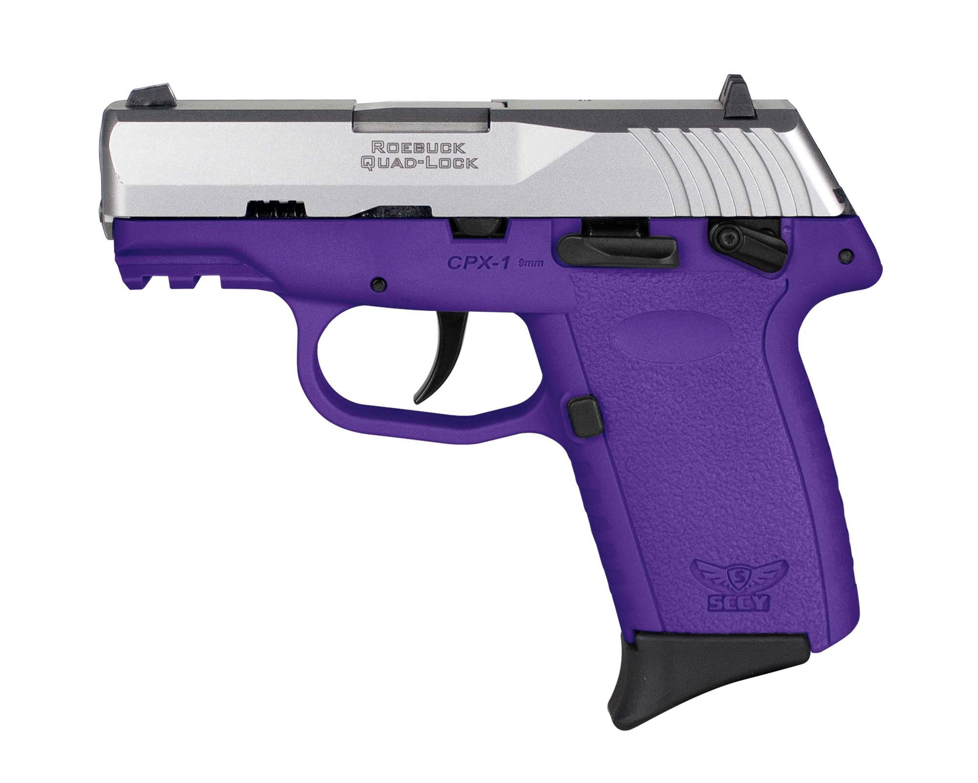 SCCY INDUSTRIES CPX-1 G3 9MM SS/PURP 10+1 SFTY - Semi Auto Pistols at ...