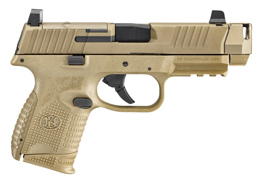 FN 509C MRD COMP 9MM FDE 4in. 15+1 - Semi Auto Pistols at GunBroker.com ...