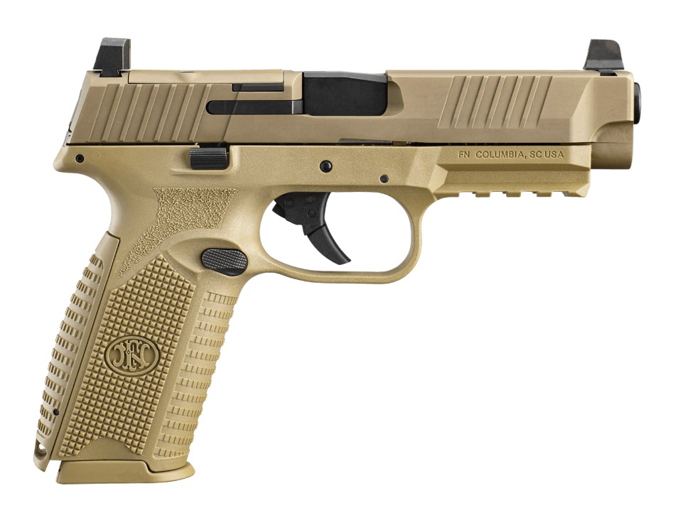 FN 509 FULL 9MM FDE 4.5in. 10+1 - Semi Auto Pistols at GunBroker.com ...