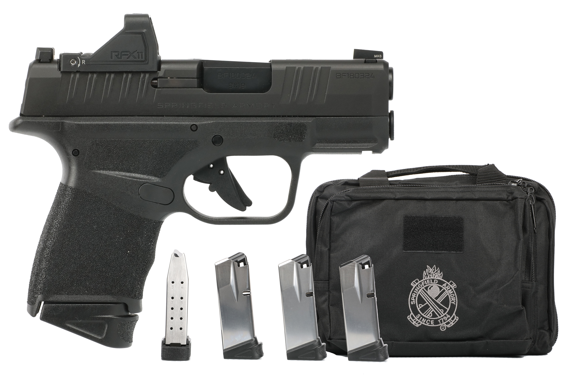 SPRINGFIELD ARMORY HELLCAT OSP 9MM BK 3in. 13+1 GU - Semi Auto Pistols ...