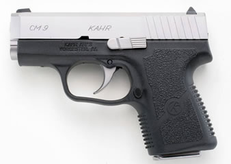 CM9 9MM SS/BLK 3" 6+1 FSW/ONE MAG PINNED FRONT SITECM9093CM99mmKahr ...