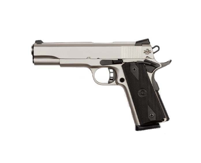 M1911-A1 TACT 45ACP NICKEL 5" EXTENDED BEAVERTAIL - Semi Auto Pistols ...